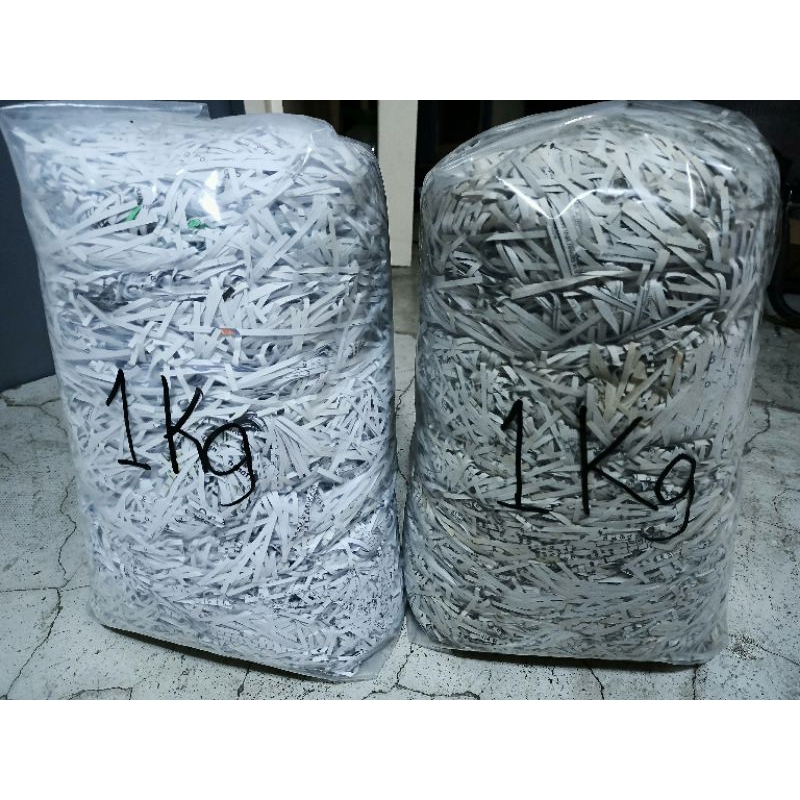 Shredded Paper 1 kilo (recycled) best for gift packaging, fillers and ...