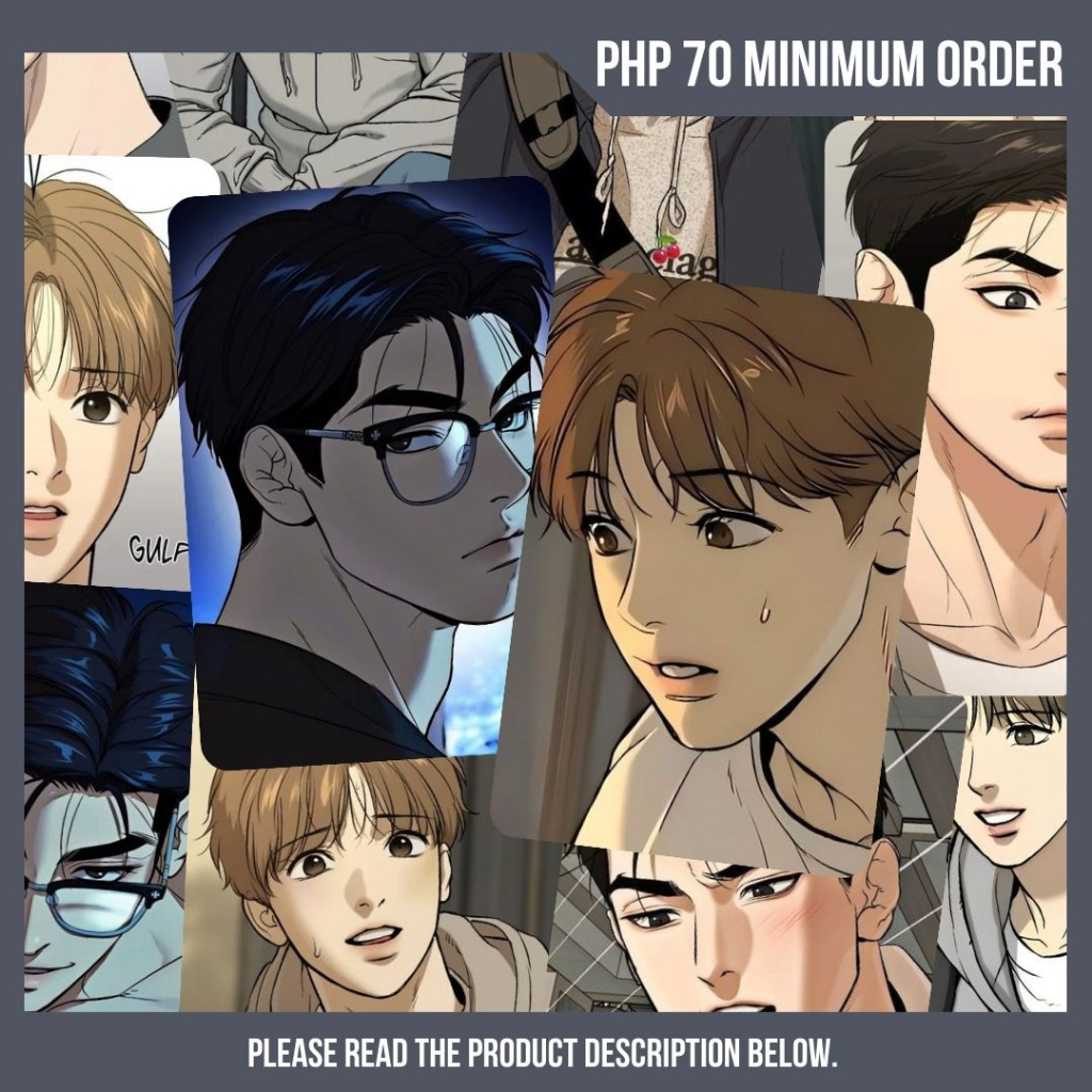 Jinx BL Manhwa Photocards #1 (Waterproof and Scratchproof) | Shopee ...