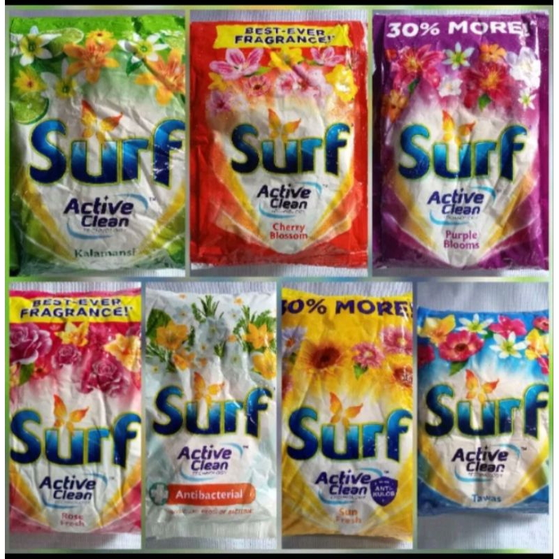 Surf Powder Kalamansi/Tawas/Cherry Blossom/RoseFresh/SunFresh/Purple 6 ...