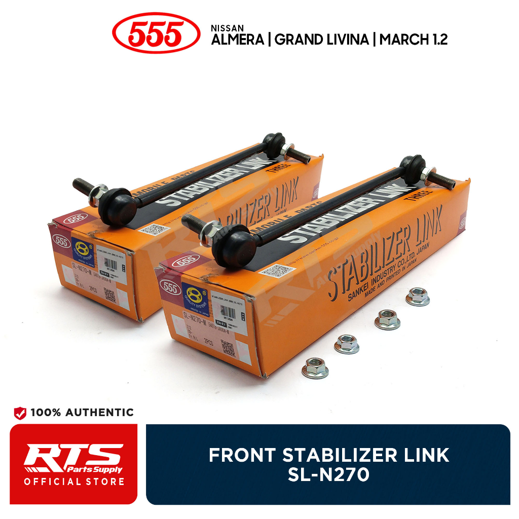 555 SL-N270 Front Stabilizer link Nissan Almera / Grand Livina / March ...