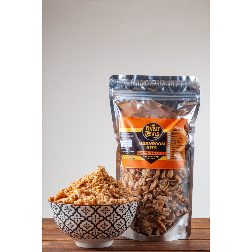Mushroom Chicharon Bits (DUROG variant) - 150grams | Shopee Philippines