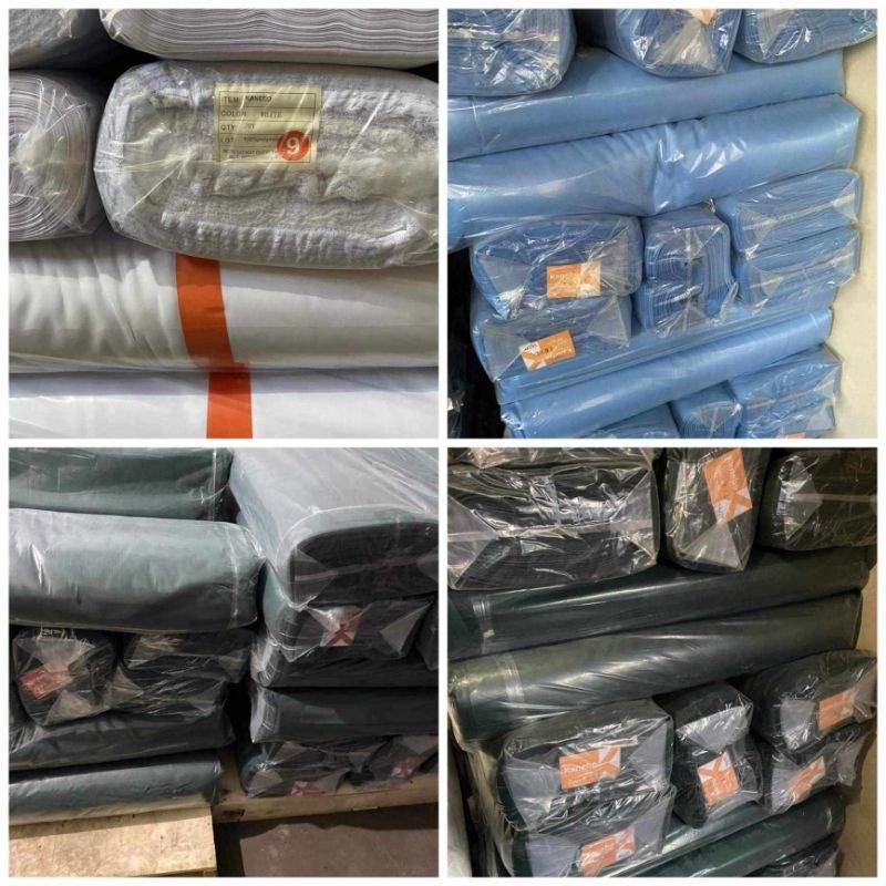 Peach Twill fabric. Sold per roll. 70 yards in 1 roll. Best for school uniforms. | Shopee ...