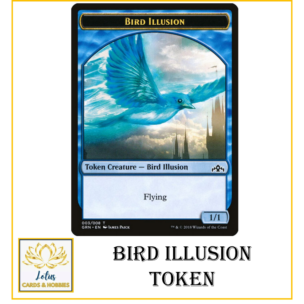Magic the Gathering | Bird Illusion Token | Shopee Philippines