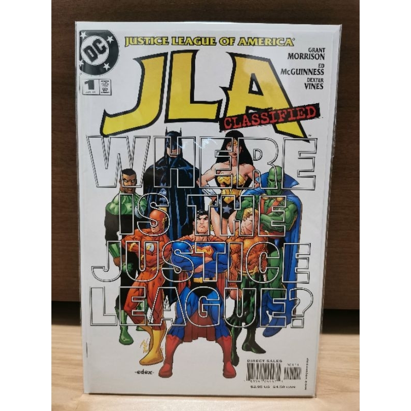 Variant Cover JLA: Classified Issue # 1B (DC Comics) | Shopee Philippines