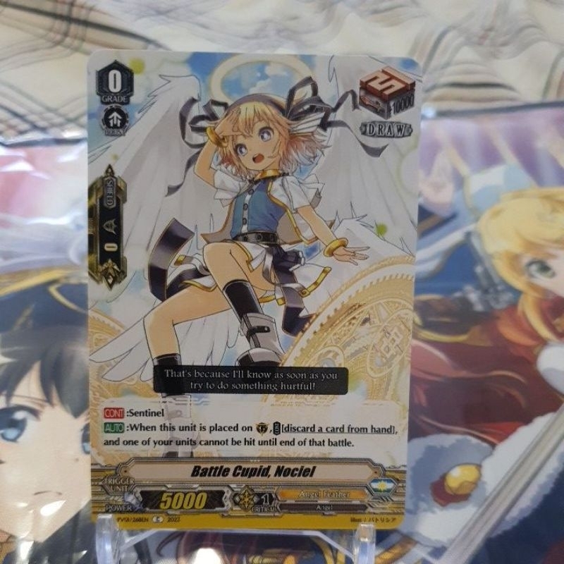 BATTLE CUPID, NOCIEL C D-PV01 CARDFIGHT VANGUARD ENGLISH | Shopee ...