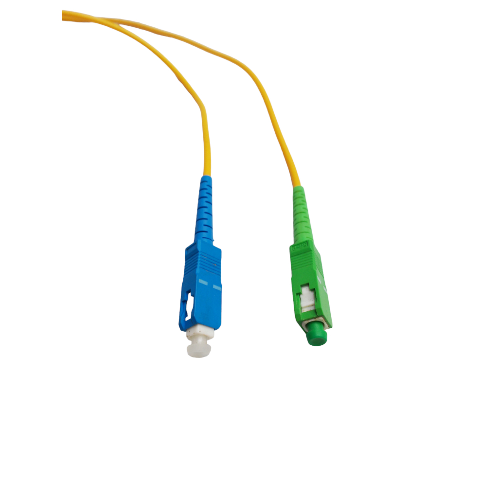 MICRO PC FIBER OPTIC PATCH CORD CABLE SC/UPC to SC/APC (BLUE to GREEN ...