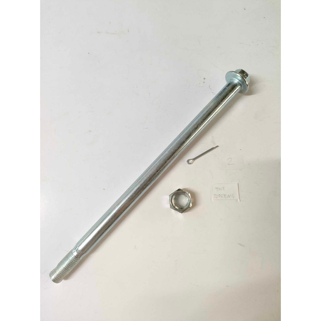 FJS MOTORCYCLE REAR AXLE TMX SUPREMO WAVE125 SMASH CT100 HD3/BILP/BC175 ...