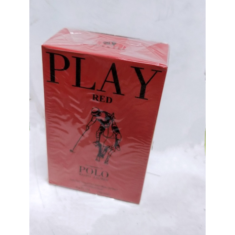 Play Red polo PERFUME for men | Shopee Philippines