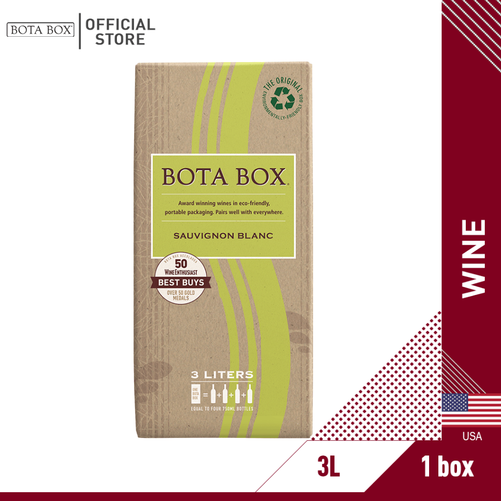 Bota Box Sauvignon Blanc 3L | Shopee Philippines