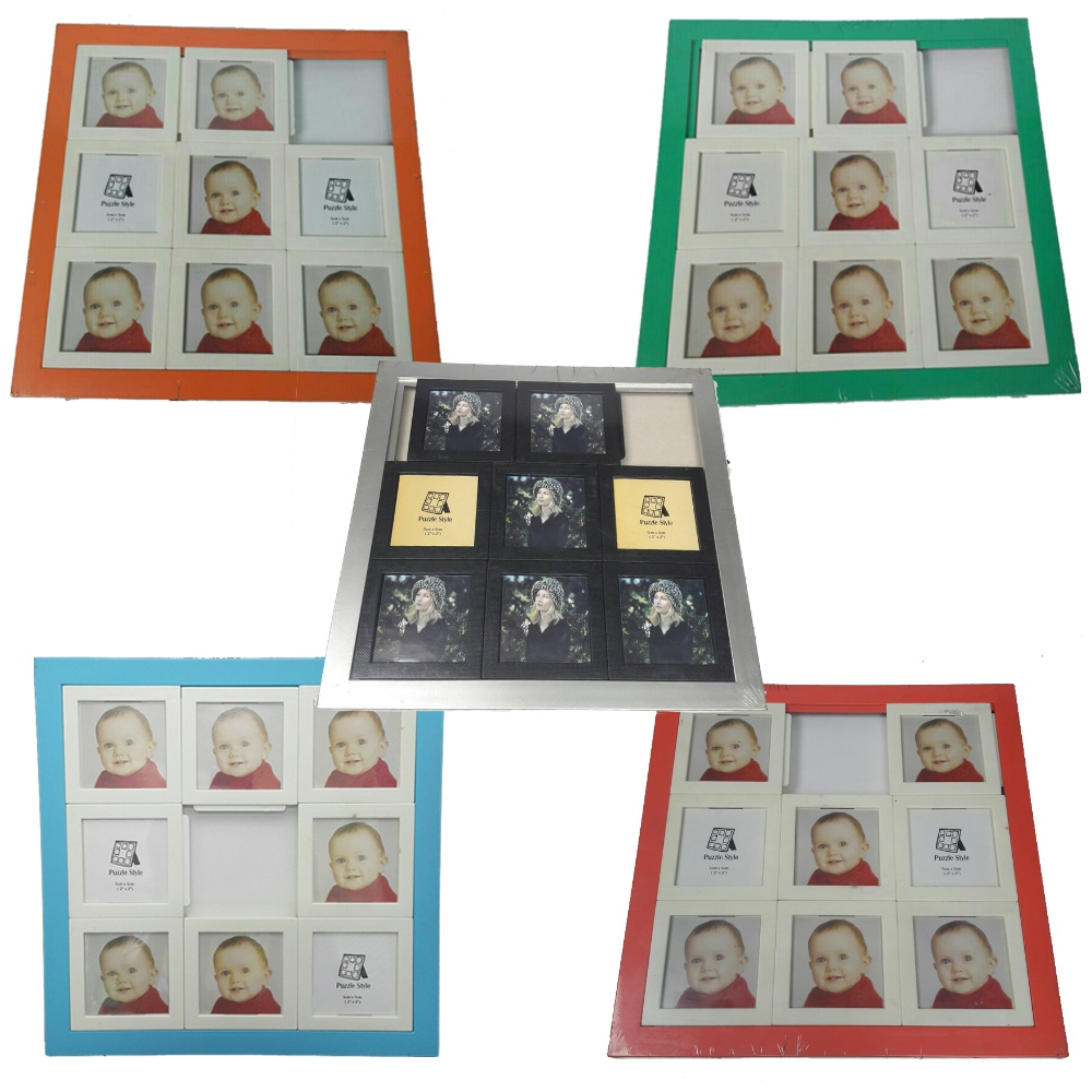 [Apex Imports] PUZZLE STYLE 2x2 PICTURE FRAME (4 colors available ...