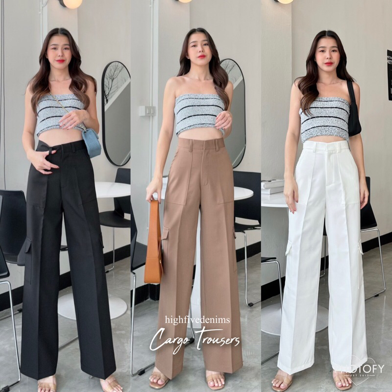 CARGO HIGH FIVE TROUSERS | Shopee Philippines