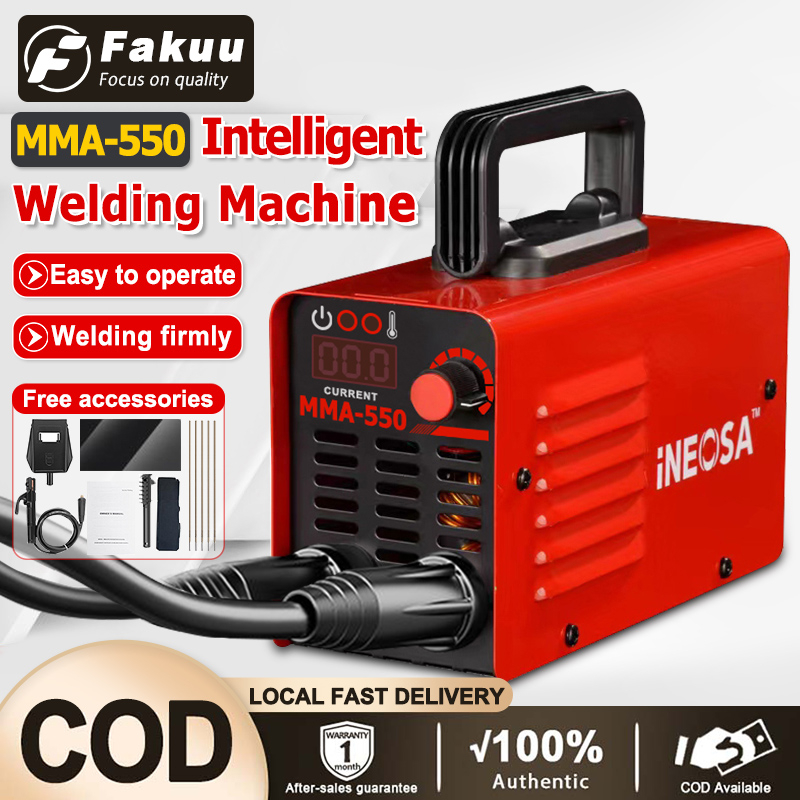 FAKUU MMA-550 Portable Electric Welding Machine IGBT Technology Digital ...