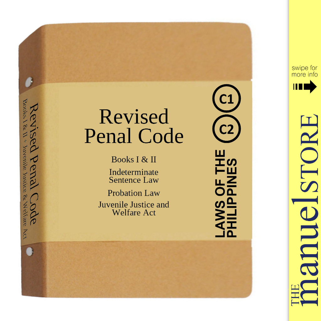 Codal Notebook (2023) - Criminal Laws Revised Penal Code RPC ...