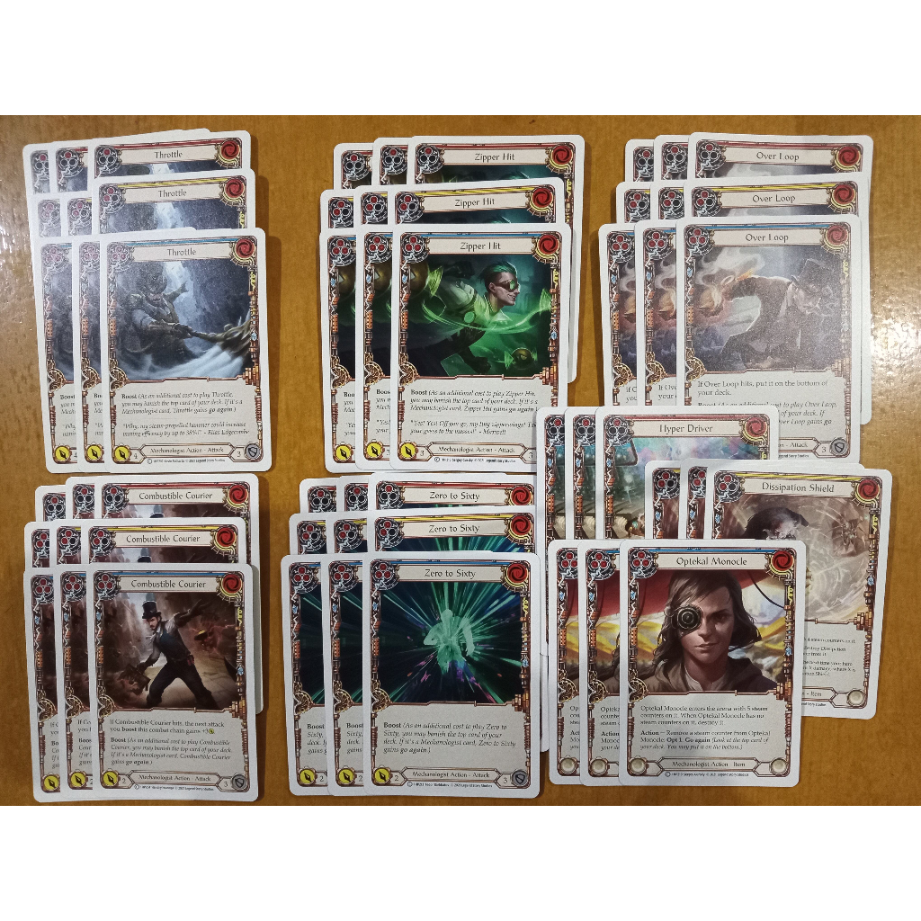 FAB Mechanologist Commons Bundle History Pack Vol.1 Flesh and Blood TCG ...