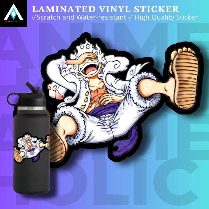 LUFFY GEAR 5 VERSION 2~ MONKEY D. LUFFY JOYBOY | ANIMEHOLIC LAMINATED ...