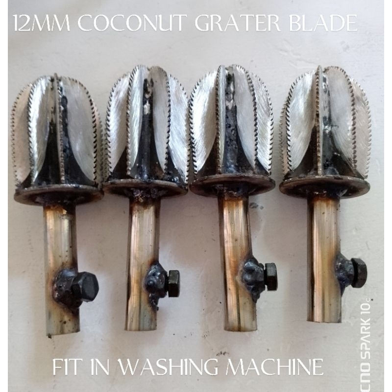 12mm mini size Coconut grater Blade Stainless fit in washing motor ...