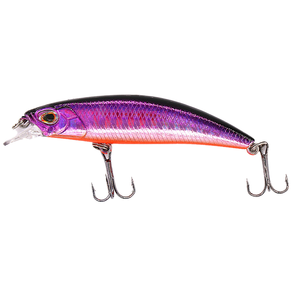 Fish bait Fishing Gear 6.5cm/7g Sinking Minnow Fishing Lure Water Long Throw Lure Hard Bait ...