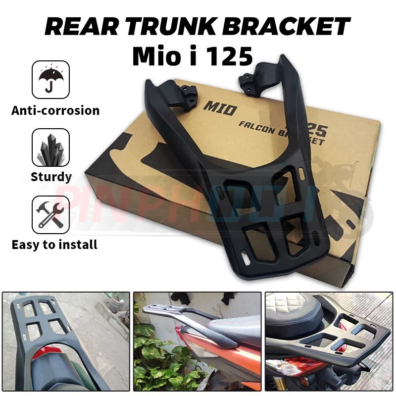 Motorcycle Yamaha Mio i 125 Falcon Rear Trunk Bracket Heavy Duty ...