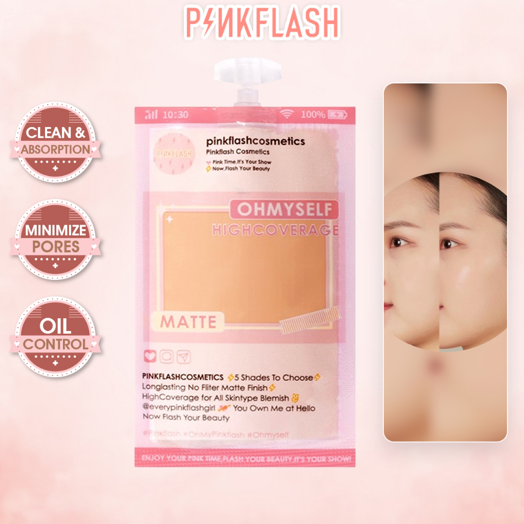 PINKFLASH OhMySelf Concealer Weightless Lasting All-Day Waterproof ...