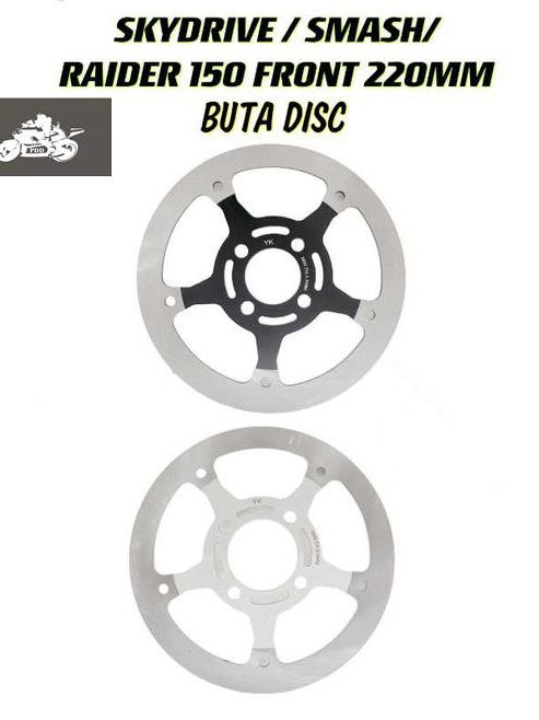 PDD motorcycle SKYDRIVE/SMASH/RAIDER150 FRONT 220mm brake disc | Shopee ...