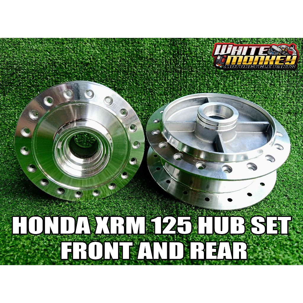 HONDA XRM 125 FRONT AND REAR HUB SET | Shopee Philippines