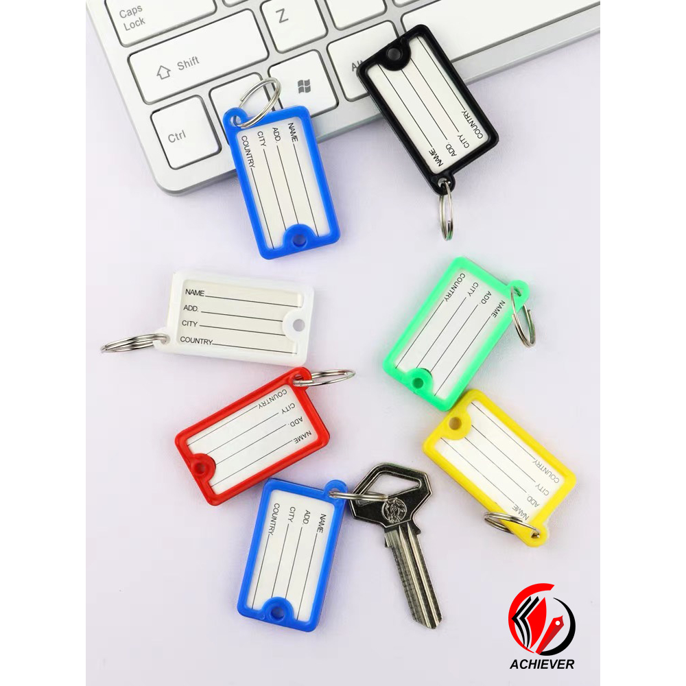 ACHIEVER BRAND 5 in 1 SMALL KEY CHAIN ID TAG | Shopee Philippines