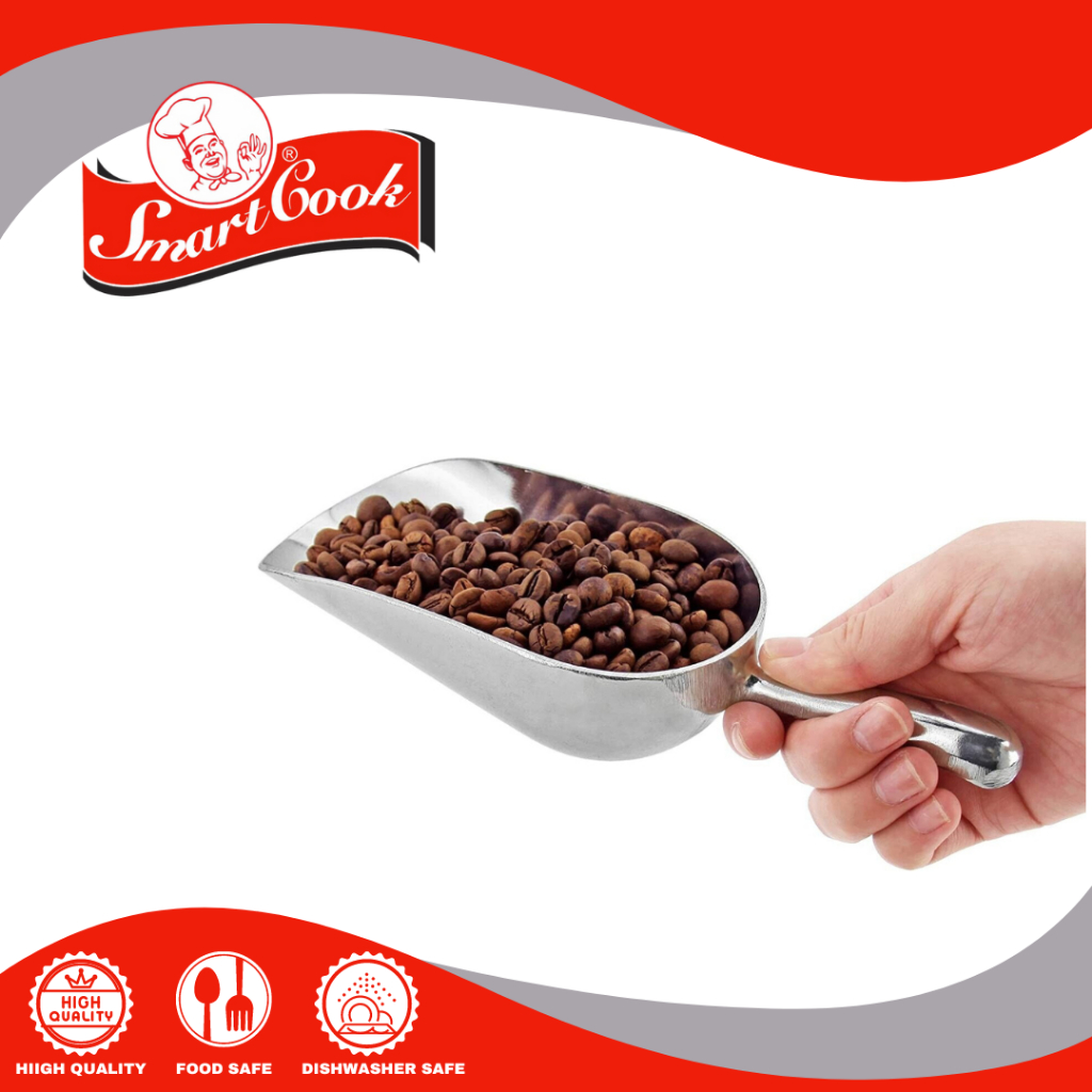 Smart Cook Aluminum All Purpose Scooper, Perfect For Scooping Flour ...