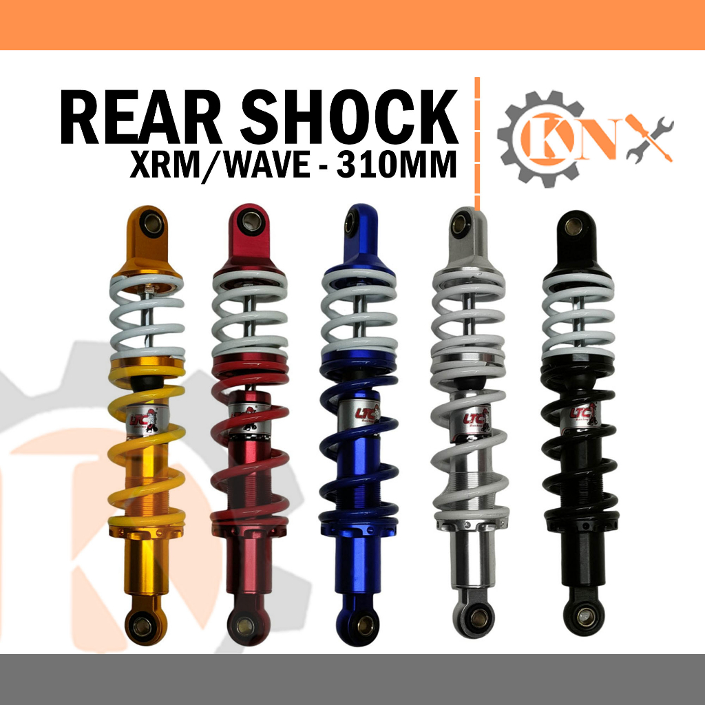XLIMIT HONDA XRM/WAVE REAR SHOCK 310MM (TWO TONE) | Shopee Philippines