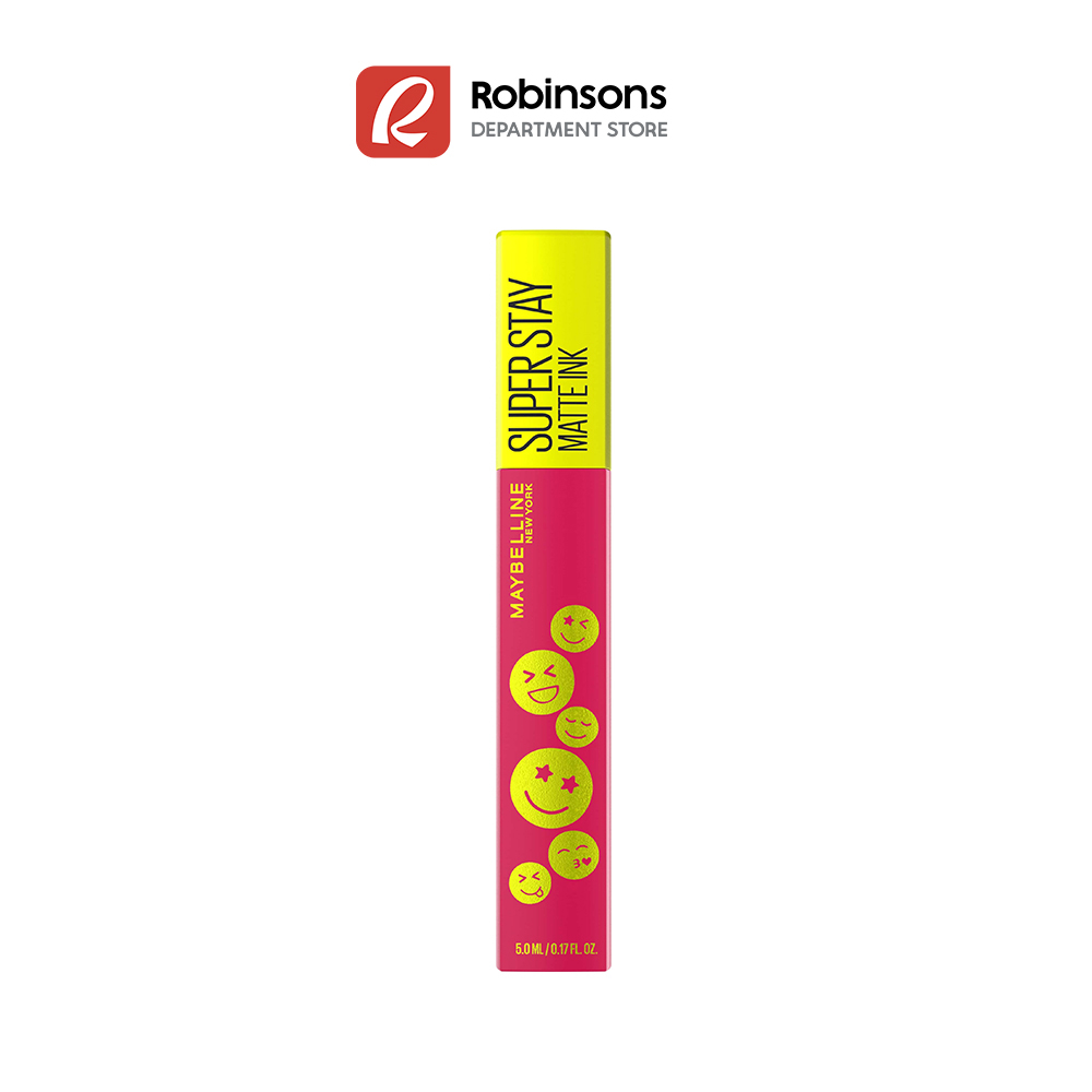 Maybelline Superstay Matte Ink Moodmakers Optimist (460) | Shopee ...