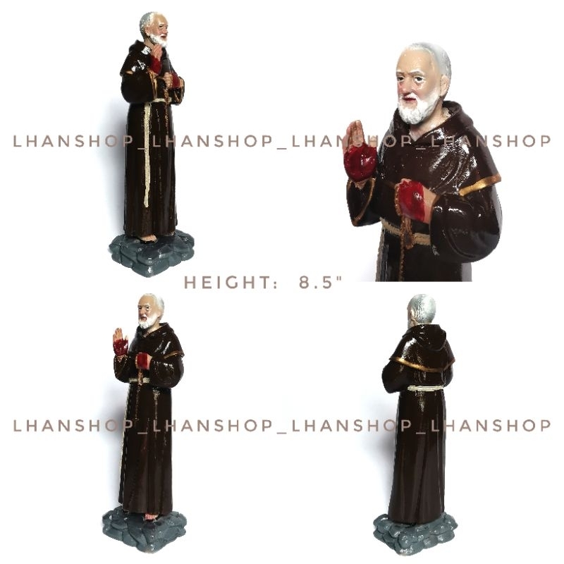 Padre Pio Altar Display 6.5" 8.5" (resin) | Shopee Philippines