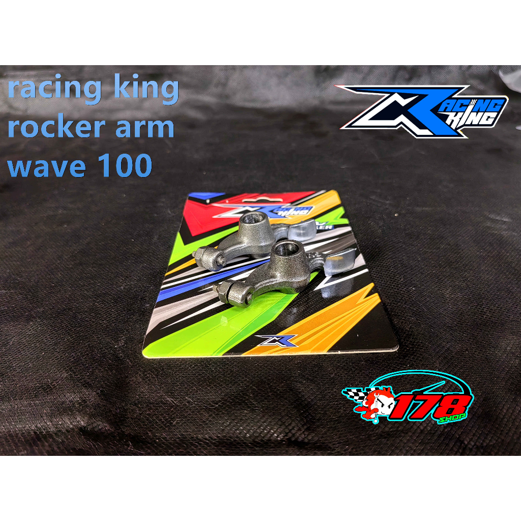 Racing king wave 100 rocker arm with tapeet screw(high quality ...