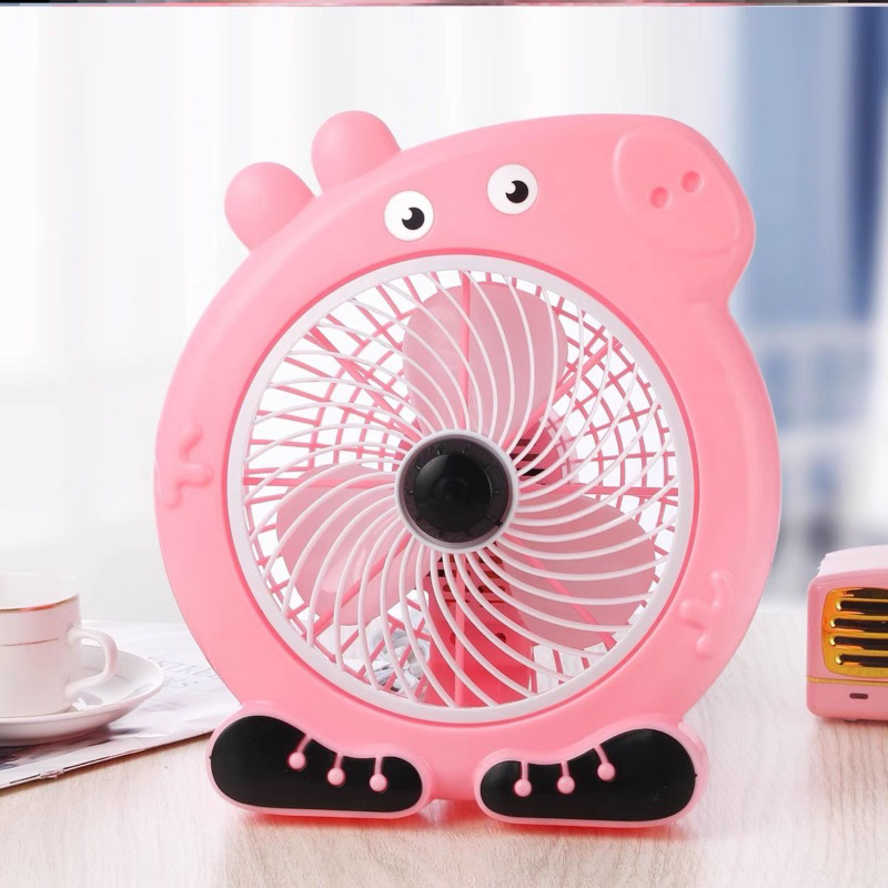 PEPPA PIG DESK FAN CUTE FROG DESK FAN | Shopee Philippines