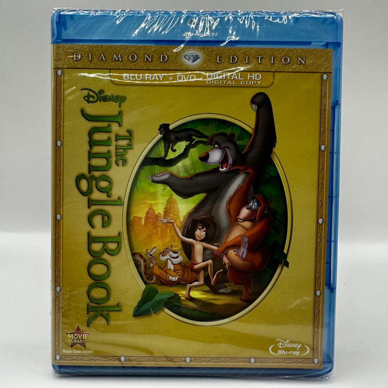 The Jungle Book Blu-ray Movie (Sealed And New, All Rights Reserved) | Shopee Philippines