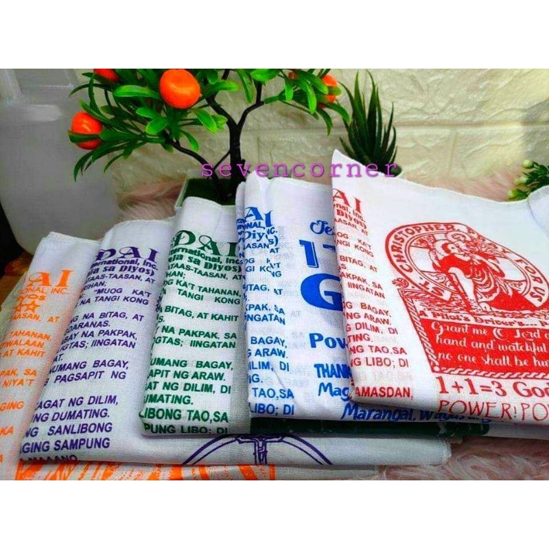 El Shaddai Handkerchief/Panyo Assorted Design | Shopee Philippines