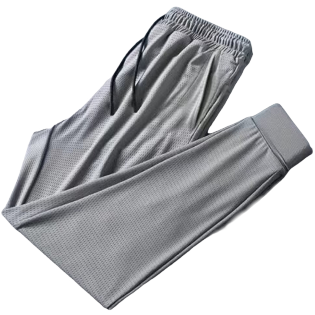 Plain Mesh cloth Dual pocket Jogger pants Breathable Fast drying ...