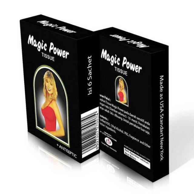 100% ORIGINAL MAGIC POWDER TISSUE FOR MEN | Shopee Philippines