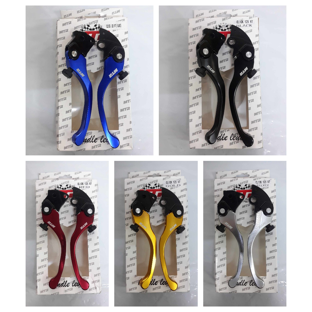 MTR/MRTR RACING HANDLE BRAKE LEVER 2PCS/SET HONDA CLICK 125 / CLICK 150 ...