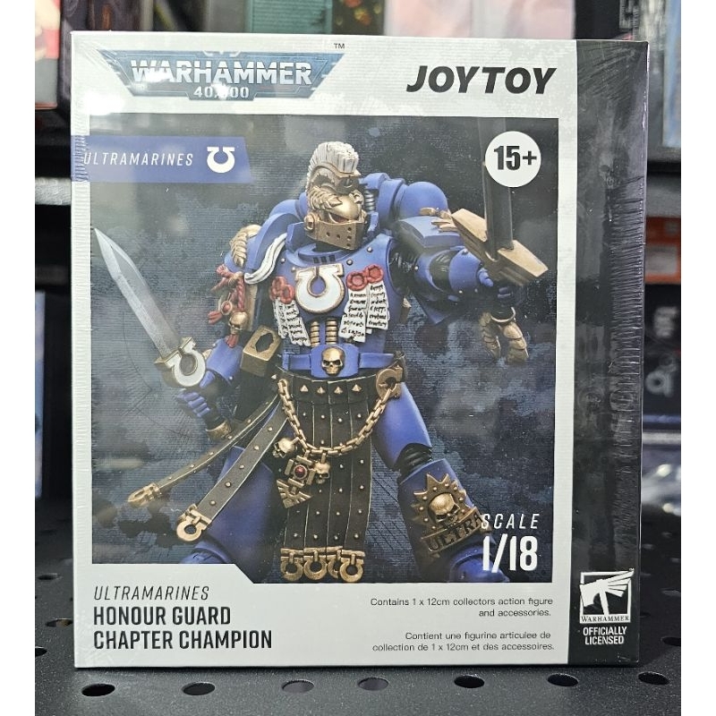 Joytoy Warhammer 40K Ultramarines Honor Guard Chapter Champion | Shopee ...