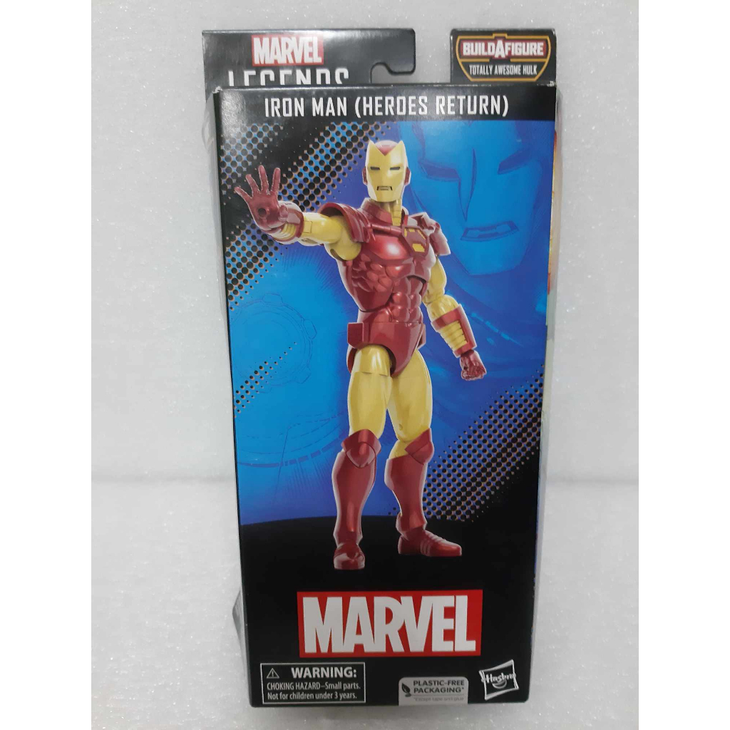 Marvel Legends Heroes Return Iron Man ML Amadeus Cho Wave Ironman ...