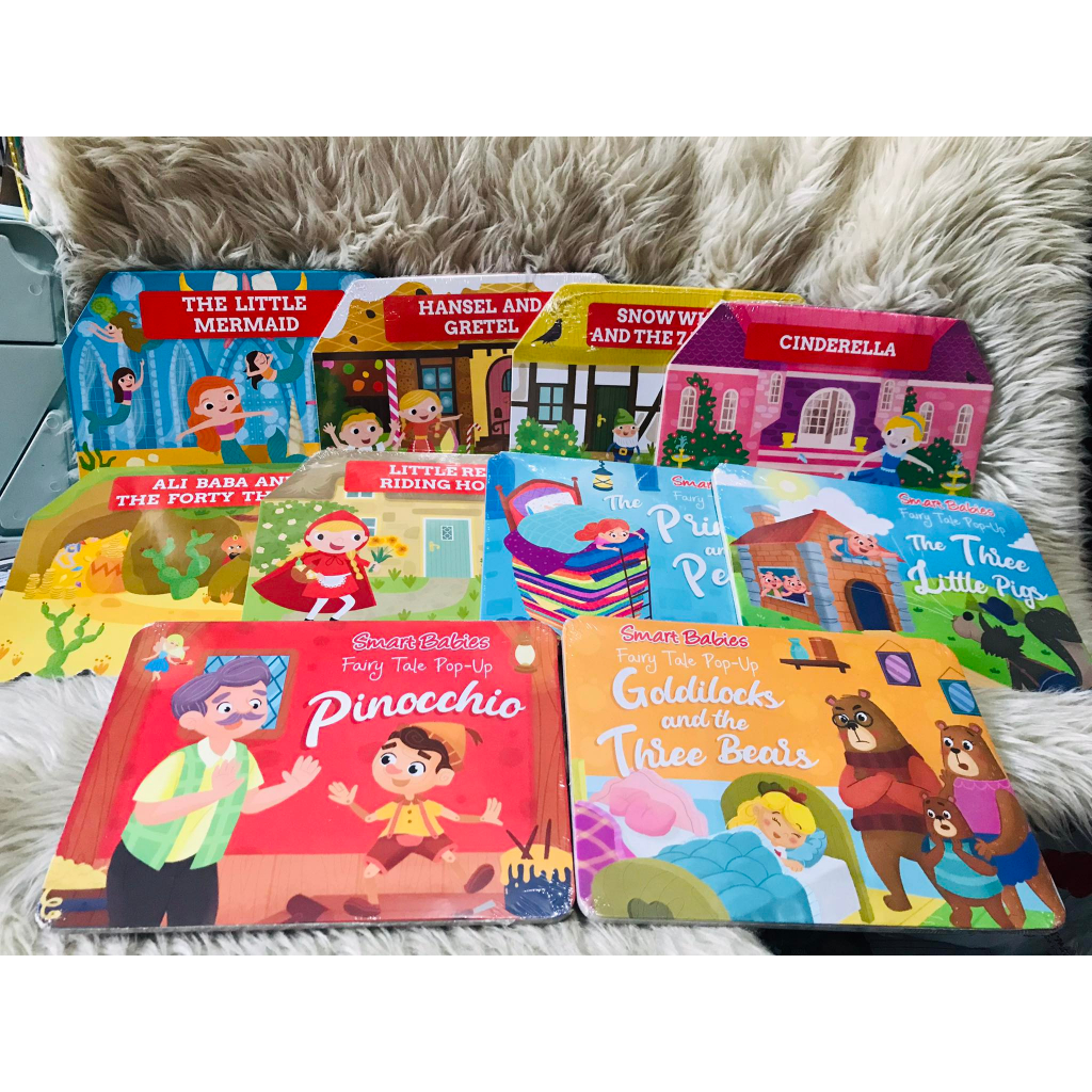 SMART BABIES FAIRY TALE POP-UP BOARDBOOKS | Shopee Philippines
