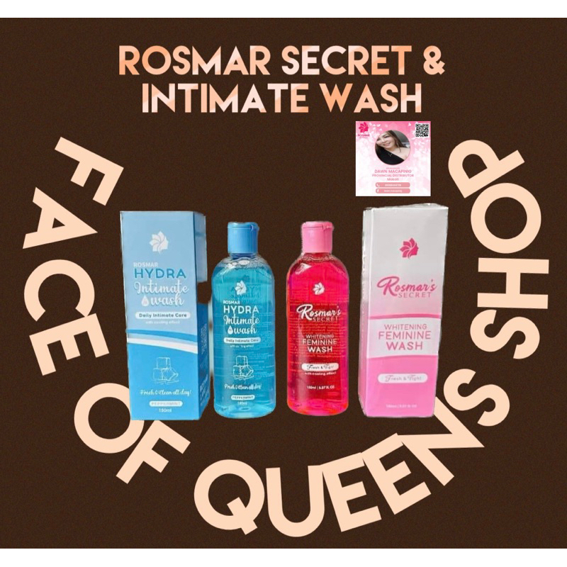 ONHAND ROSMAR SECRET FEMININE WASH & HYDRA INTIMATE WASH (150ml ...