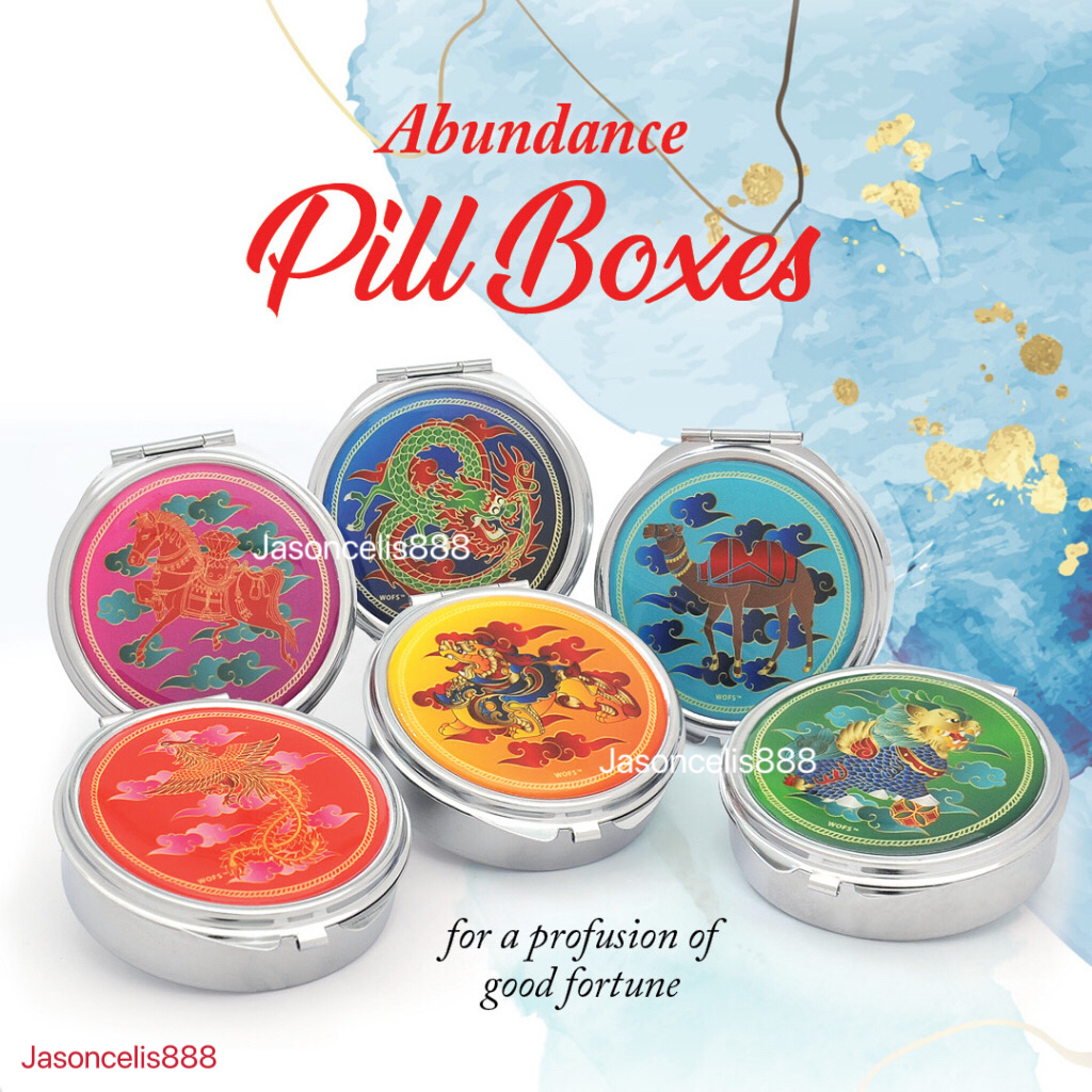 Fengshui 2024 Abundance Pill Boxes | Shopee Philippines