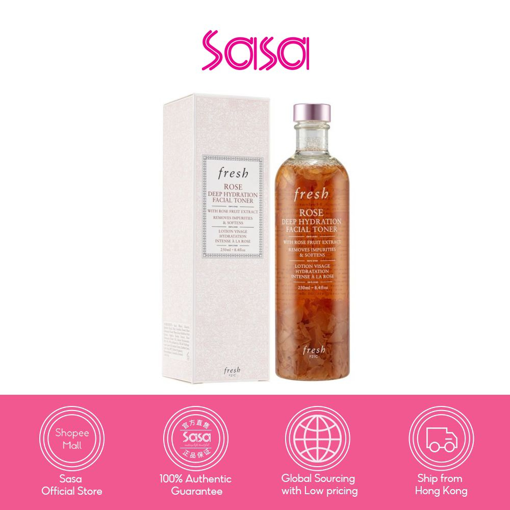 Fresh Rose Deep Hydration Toner (250ml) | Shopee Philippines