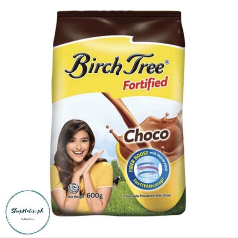 Birch Tree Fortified Choco Powder Drink 600g | Shopee Philippines