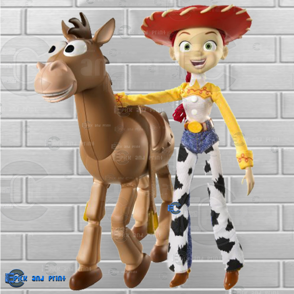 (Part 3/4) Toy Story Character Cut Outs for DIY Backdrop Party ...