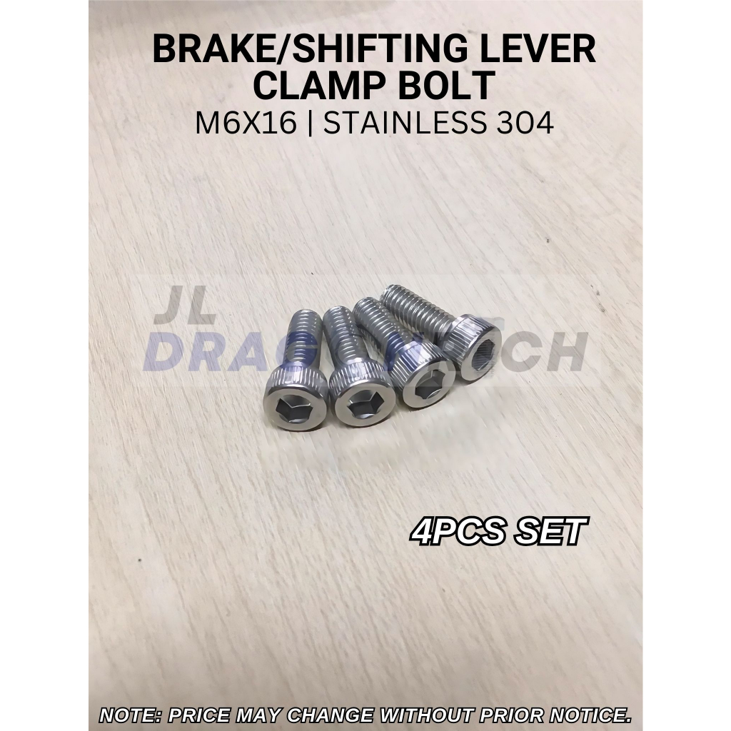 Brake | Shifting Lever Clamp Bolt Allen Stainless Steel 304 Brake Set ...