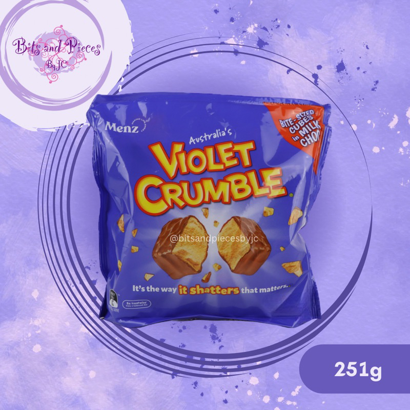 Menz Violet Crumble Chocolate Cubes 251g | Shopee Philippines