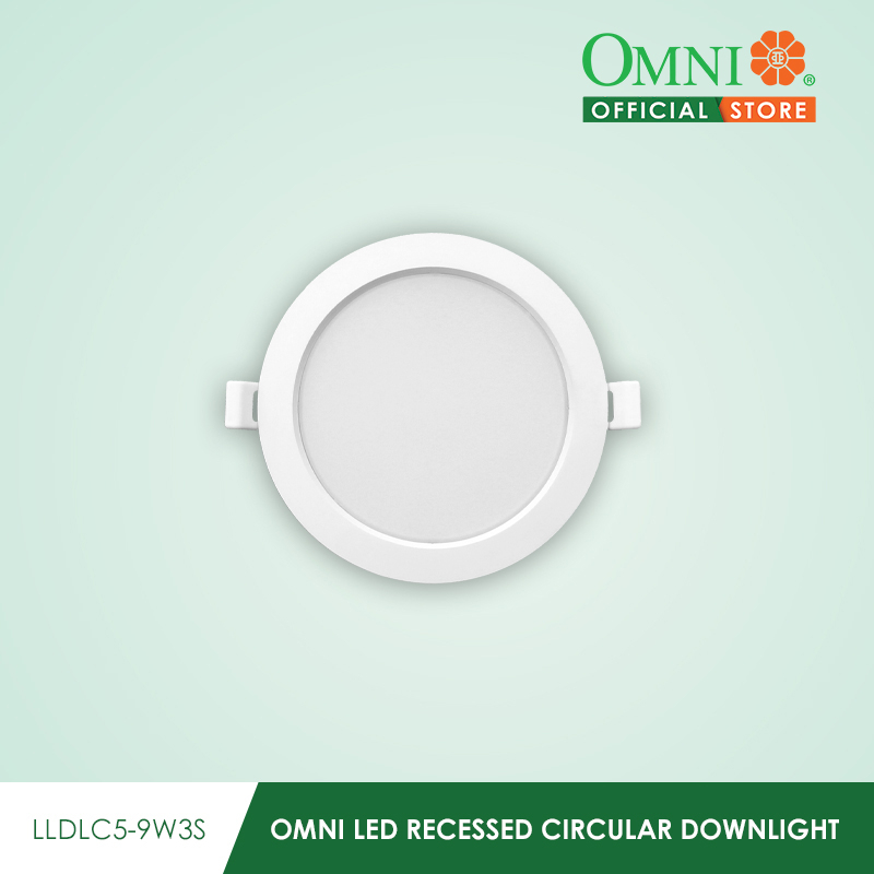 OMNI LED Recessed Circular Downlight - LLDLC | Shopee Philippines