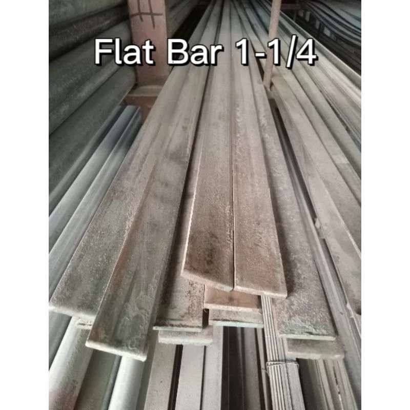 Flat Bar Steel 1-1/4 Width 2.3mm (Y), 5mm (B) Thickness Sold per 1FT ...