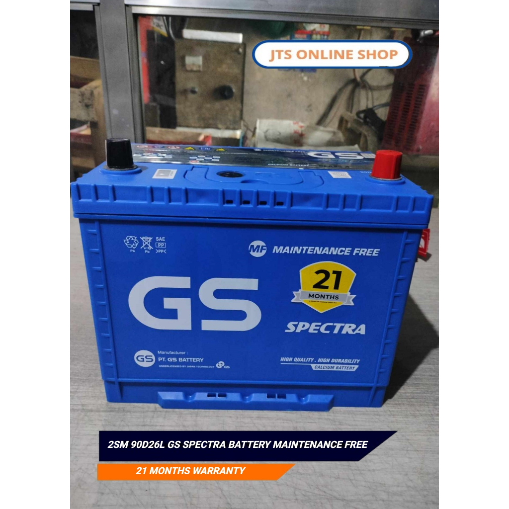 2SM 90D26L GS SPECTRA BATTERY MAINTENANCE FREE | Shopee Philippines